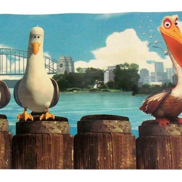 Disney | Wall Decor | 2 Disney Pixar Finding Nemo Removable Wall Border ...
